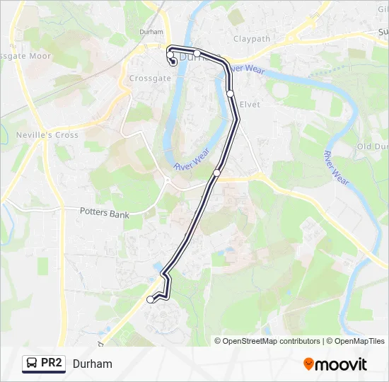 PR2 Route: Schedules, Stops & Maps - Durham (Updated)