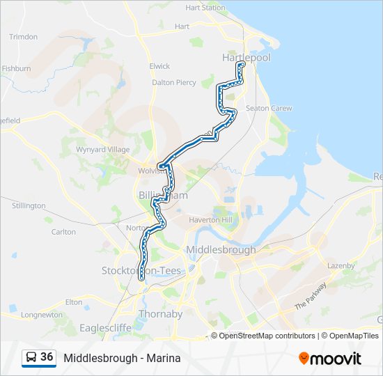 36 Route: Schedules, Stops & Maps - Stockton (Updated)