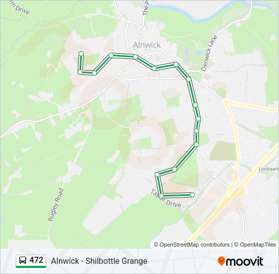 472 Route: Schedules, Stops & Maps - Greensfield (Updated)