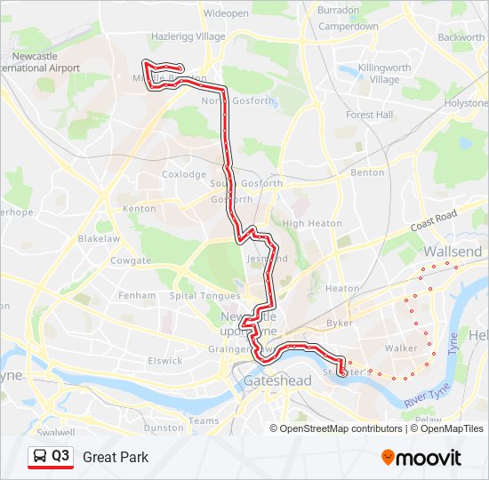 q3 Route: Schedules, Stops & Maps - Great Park (Updated)