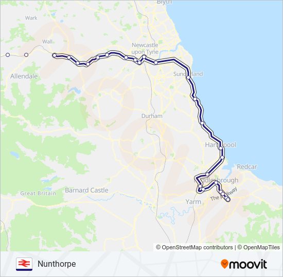 northern Route: Schedules, Stops & Maps - Nunthorpe (Updated)