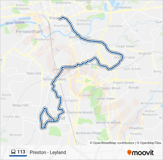 113 Route: Schedules, Stops & Maps - Arrival Stand (Updated)