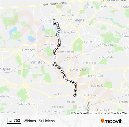 752 Route: Schedules, Stops & Maps - DE LA Salle School (Updated)