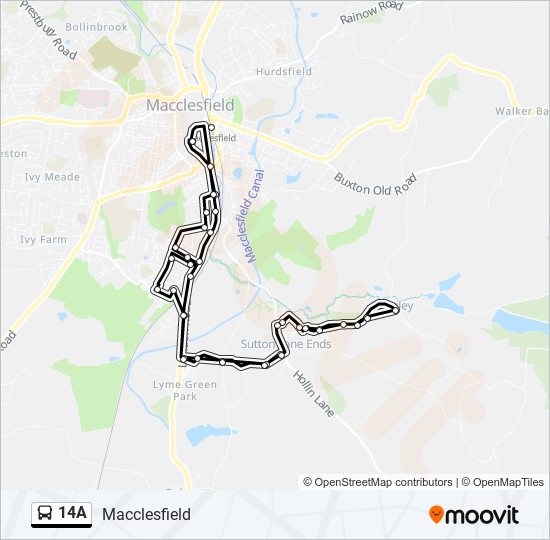 14a Route: Schedules, Stops & Maps - Langley (Updated)