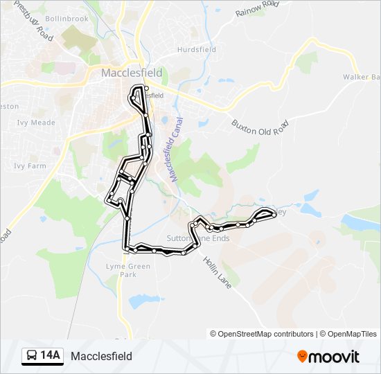 14a Route: Schedules, Stops & Maps - Langley (Updated)