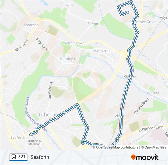 721 Route: Schedules, Stops & Maps - Seaforth (Updated)