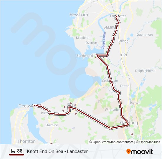 88 Route: Schedules, Stops & Maps - Bus Station (Updated)