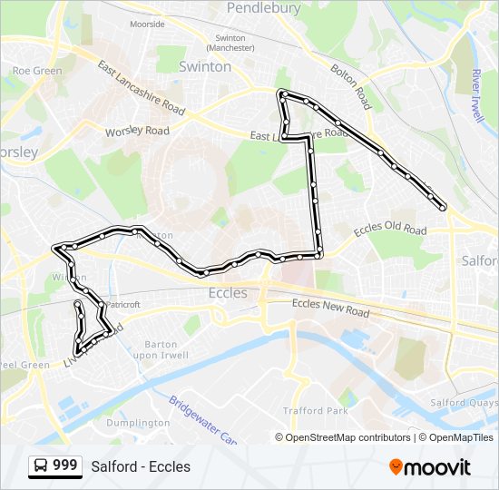 999 Route: Schedules, Stops & Maps - Winton (Updated)