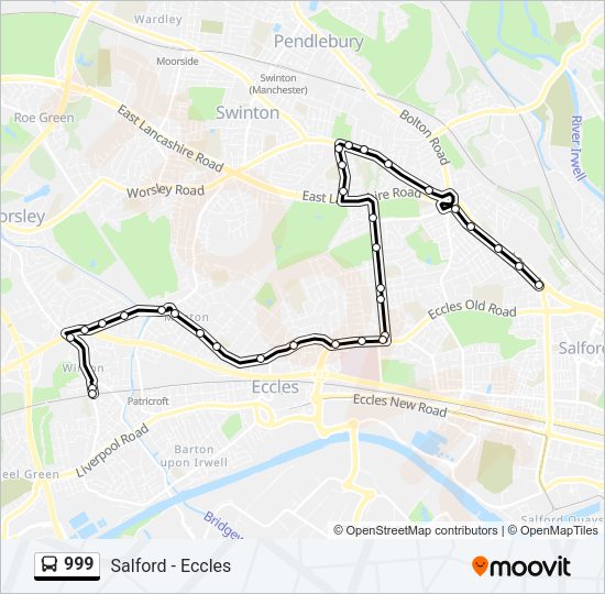 999 Route: Schedules, Stops & Maps - Langworthy Road (Updated)