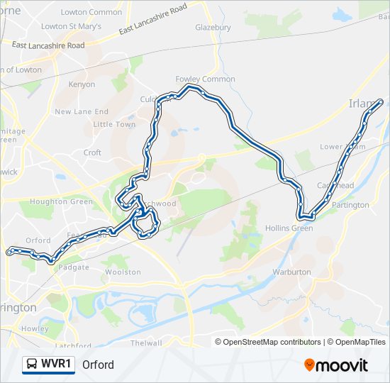 WVR1 Route: Schedules, Stops & Maps - Orford (Updated)