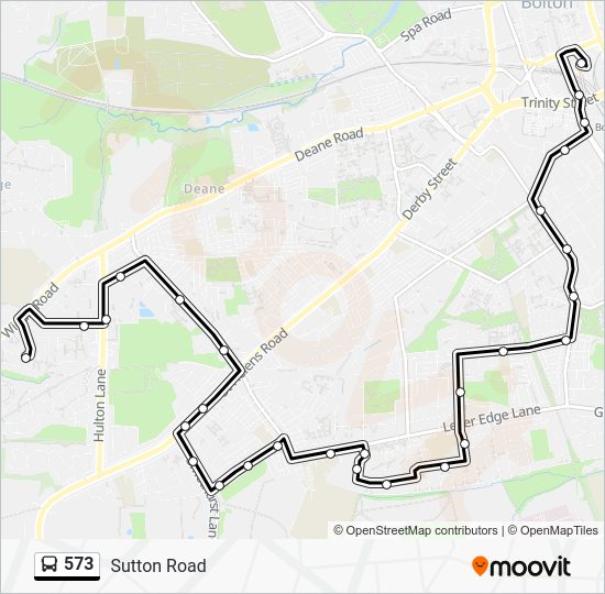 573 Route: Schedules, Stops & Maps - Sutton Road (Updated)