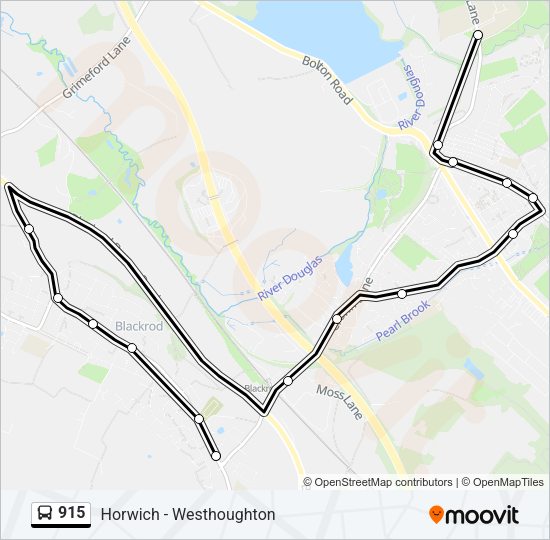 915 Route: Schedules, Stops & Maps - Blackrod (Updated)