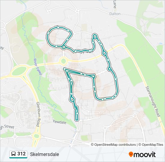 312 Route: Schedules, Stops & Maps - Ashurst (Updated)