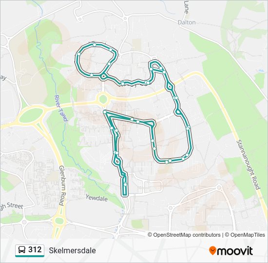 312 Route: Schedules, Stops & Maps - Concourse (Updated)
