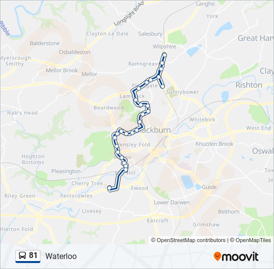 81 Route: Schedules, Stops & Maps - Waterloo (Updated)