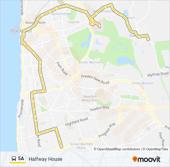 5a Route Schedules Stops Maps Halfway House Updated 5a Route Schedules Stops Maps Halfway House Updated
