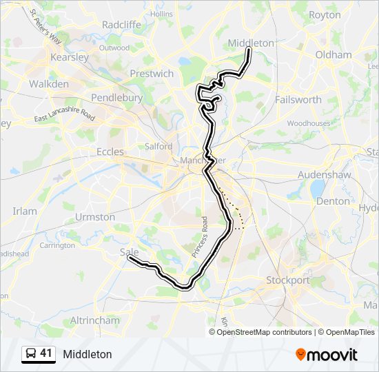 41 Route: Schedules, Stops & Maps - Middleton (Updated)