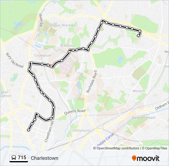 715 Route: Schedules, Stops & Maps - Charlestown (Updated)