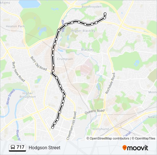 717 Route: Schedules, Stops & Maps - Hodgson Street (Updated)
