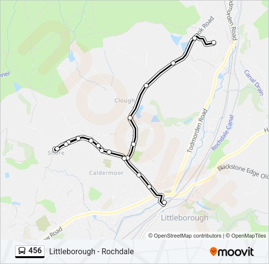 456 Route: Schedules, Stops & Maps - Drake Road (Updated)