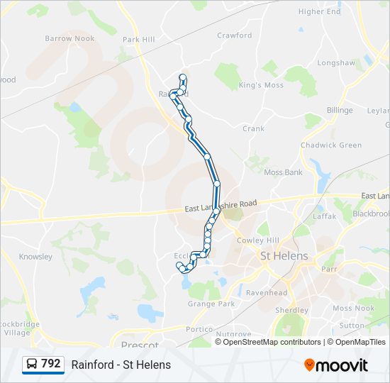792 Route: Schedules, Stops & Maps - Knowles House Avenue (Updated)