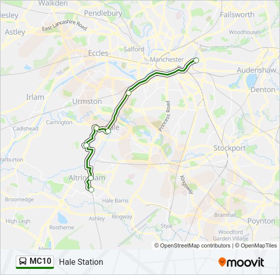 MC10 Route: Schedules, Stops & Maps - Hale Station (Updated)