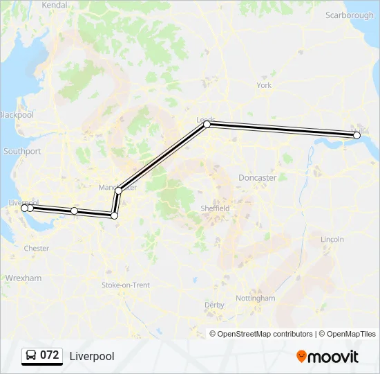 072 Route: Schedules, Stops & Maps - Liverpool (Updated)