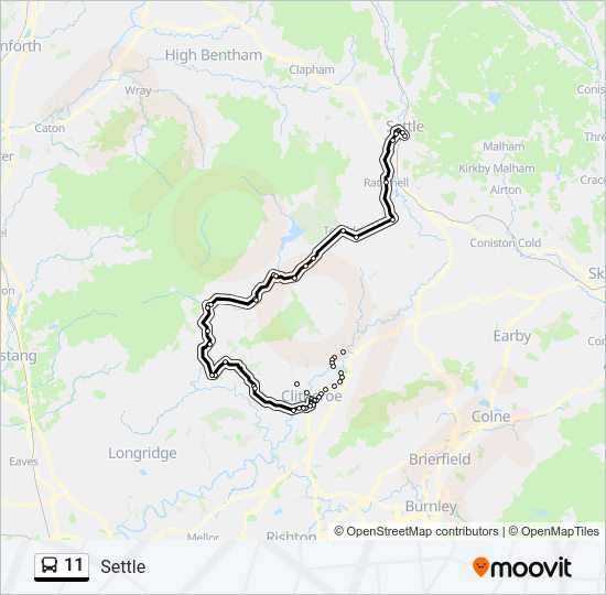 11 Route: Schedules, Stops & Maps - Settle (Updated)