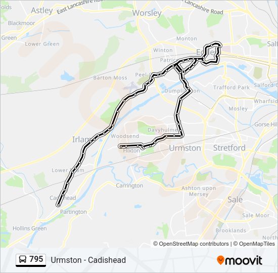 795 Route: Schedules, Stops & Maps - Flixton (Updated)