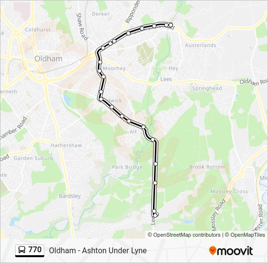 770 Route: Schedules, Stops & Maps - St Damian's Rc Science College ...