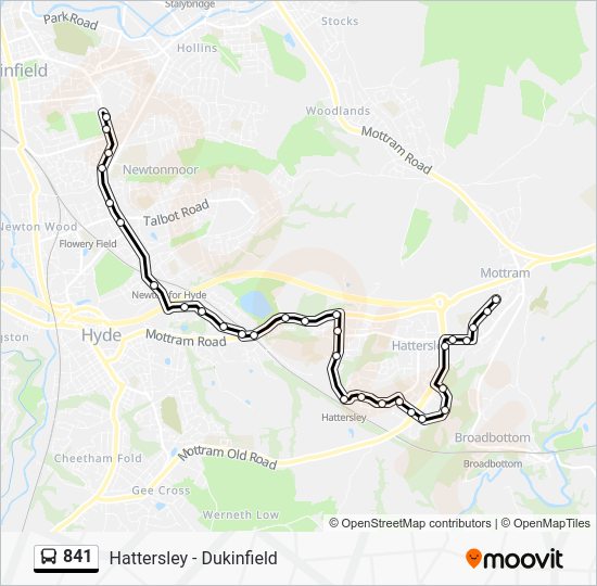 841 Route: Schedules, Stops & Maps - All Saints College (Updated)