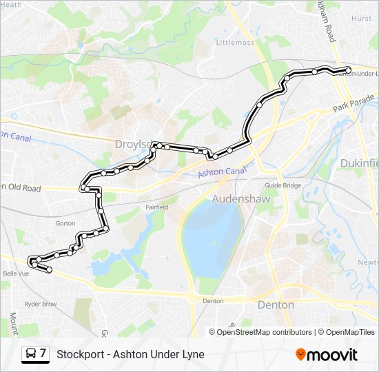 7 Route: Schedules, Stops & Maps - Tesco (Updated)