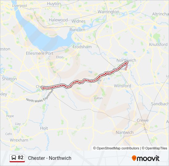 82 Route: Schedules, Stops & Maps - Watling Street (Updated)