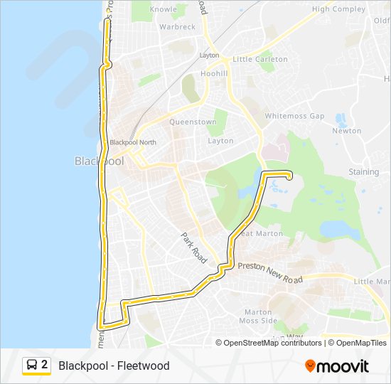 2 Route: Schedules, Stops & Maps - Zoo Entrance (Updated)