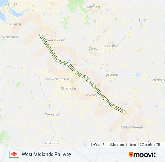 west midlands railway Route: Schedules, Stops & Maps - Crewe (Updated)