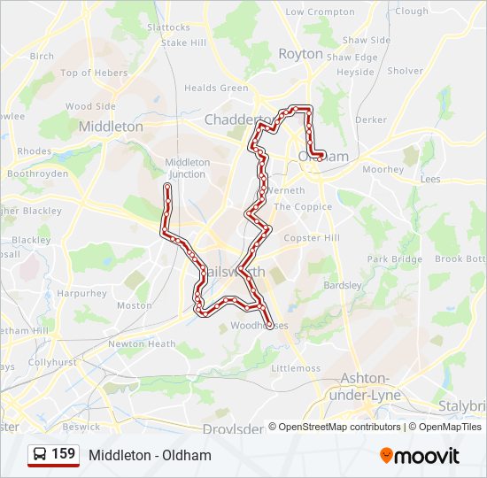 159 Route: Schedules, Stops & Maps - Greengate (Updated)