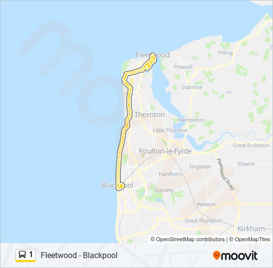 1 Route: Schedules, Stops & Maps - Freeport (Updated)
