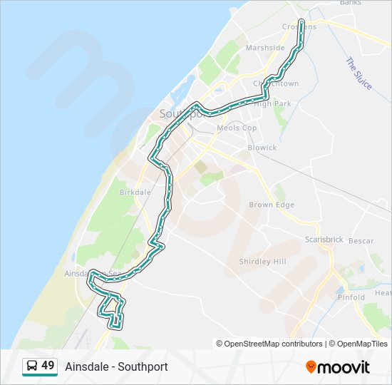49 Route: Schedules, Stops & Maps - Longcliffe Drive (Updated)