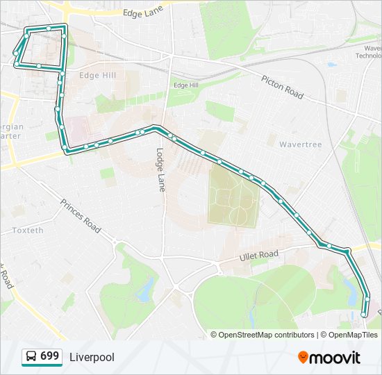 699 Route: Schedules, Stops & Maps - Liverpool (Updated)