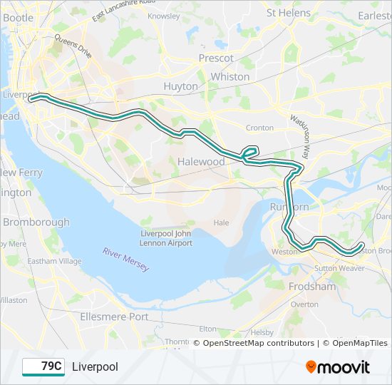 79c Route: Schedules, Stops & Maps - Liverpool (Updated)