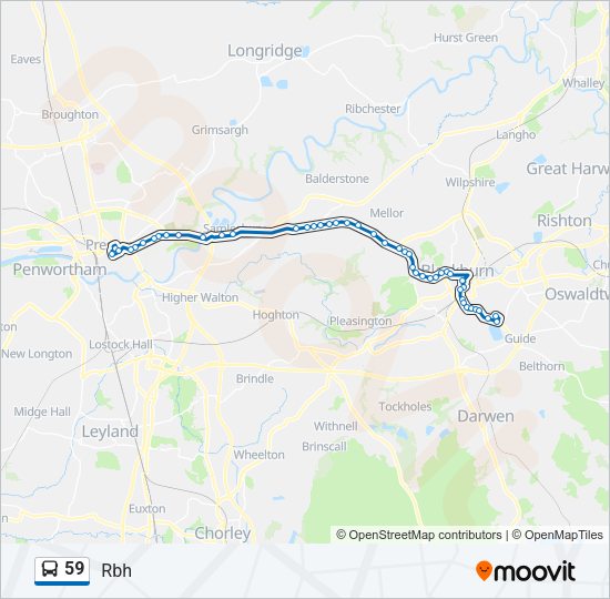 59 Route: Schedules, Stops & Maps - Rbh (Updated)