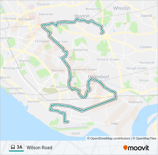 3a Route: Schedules, Stops & Maps - Wilson Road (Updated)