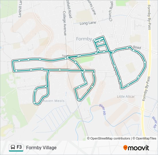 F3 Route: Schedules, Stops & Maps - Formby Village (Updated)