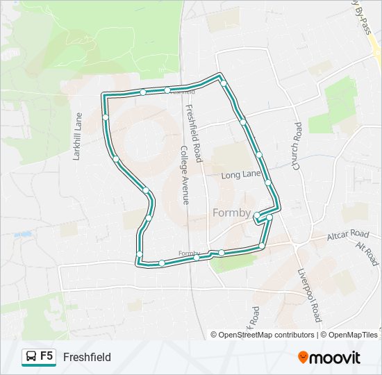 f5 Route: Schedules, Stops & Maps - Freshfield (Updated)