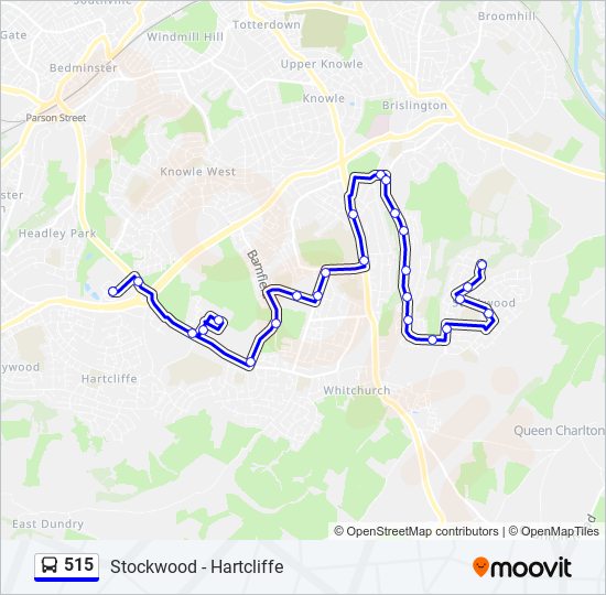 515 Route: Schedules, Stops & Maps - Stockwood (Updated)