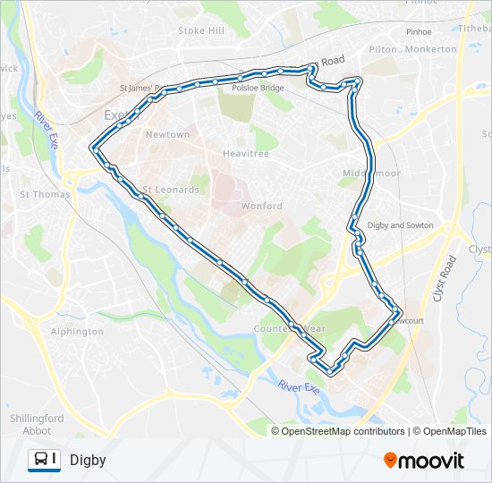 i Route: Schedules, Stops & Maps - Digby (Updated)