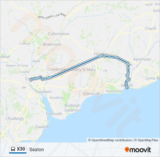 x30 Route: Schedules, Stops & Maps - Seaton (Updated)