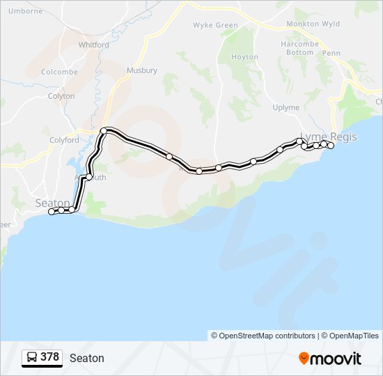 378 Route: Schedules, Stops & Maps - Seaton (Updated)