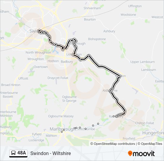 48a Route: Schedules, Stops & Maps - Marlborough (Updated)