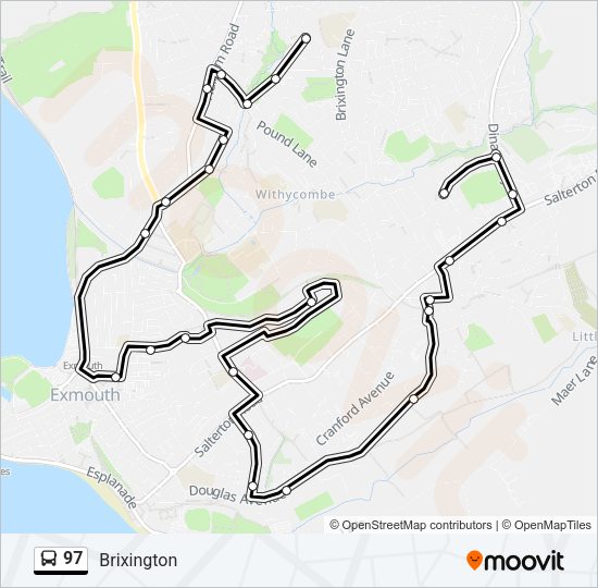 97 Route: Schedules, Stops & Maps - Brixington (Updated)